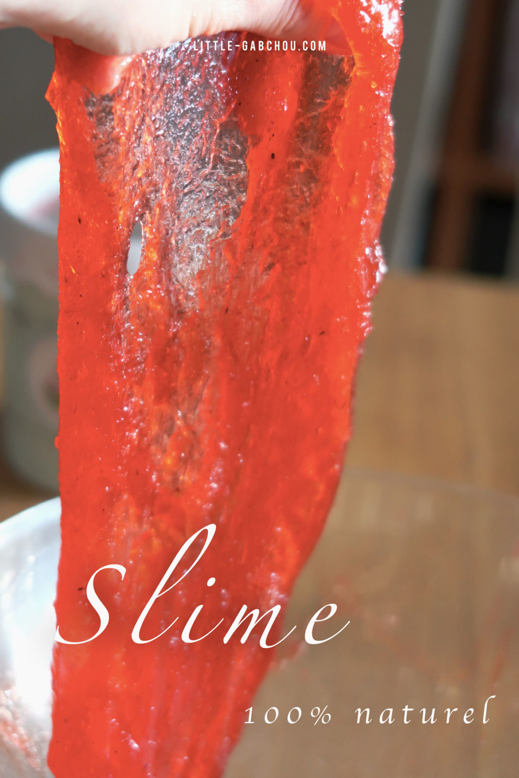 Comment fabriquer du "slime" naturel sans borax ni colle